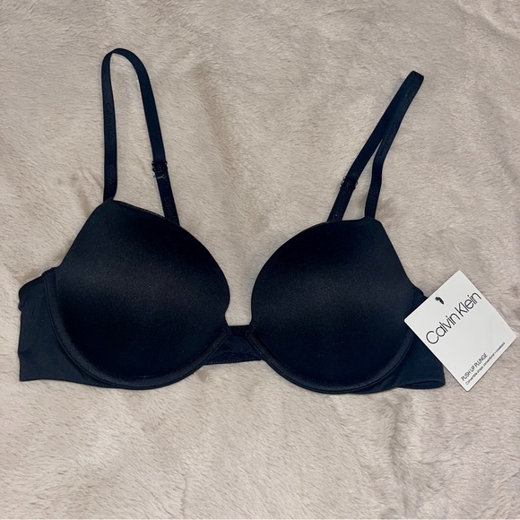 Calvin Klein | Intimates & Sleepwear | Calvin Klein Push Up Plunge Bra ...